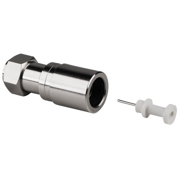 F-type RG-11 Compression Connector 2-Pack