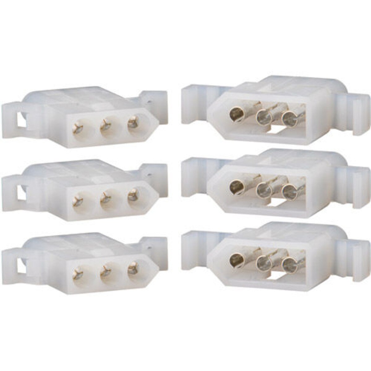 Molex 3-Pin Connector Kit 0.093" 3 Sets