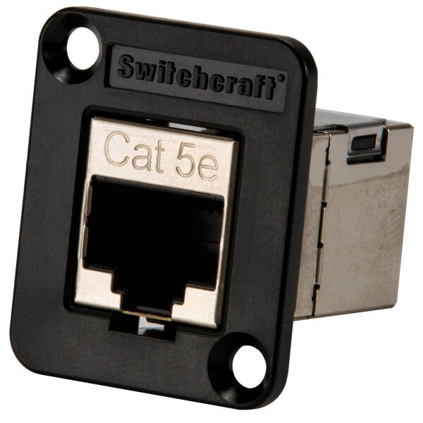 Switchcraft EHRJ45P5ES EH Series RJ45 Cat 5e Shielded Feed Through ...
