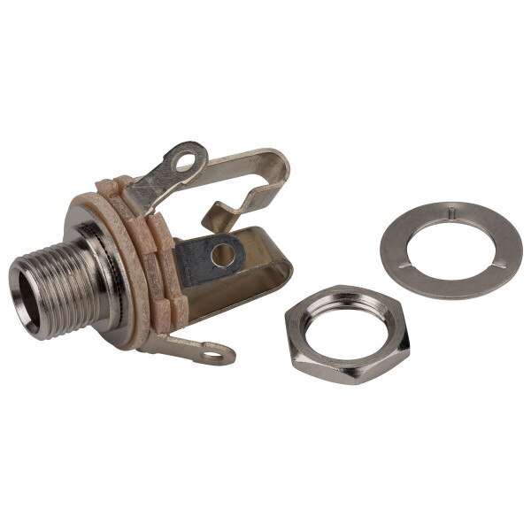 Switchcraft 12B 1/4" Stereo Jack Female Panel Mount Double Open Circuit