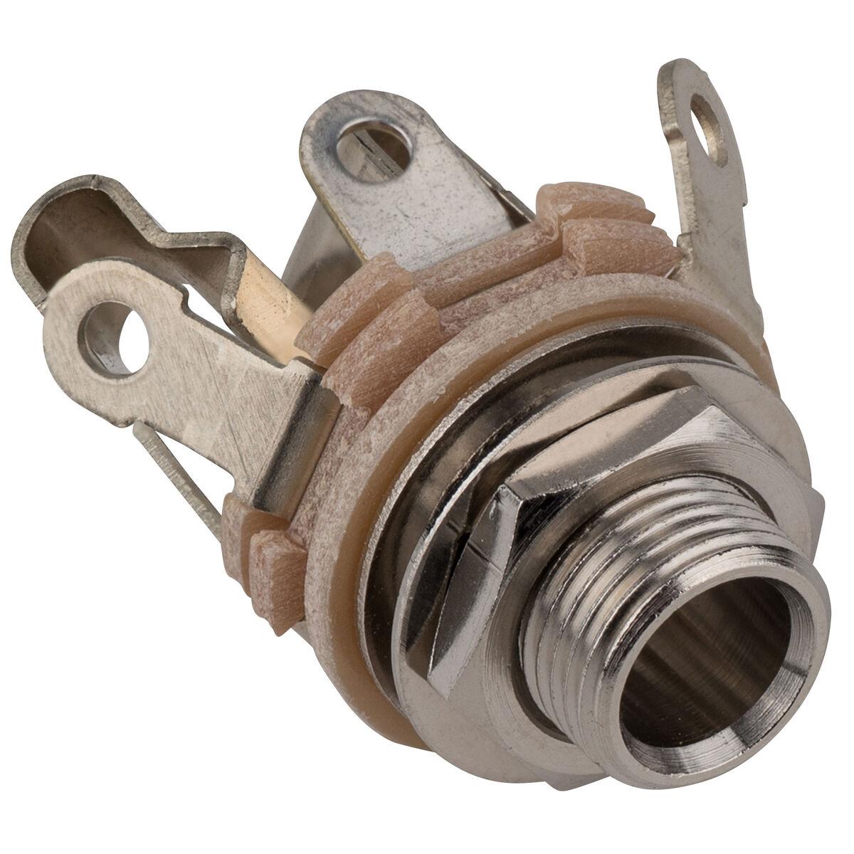 Switchcraft 12A 1/4" Mono Jack Female Panel Mount Tip Shunt