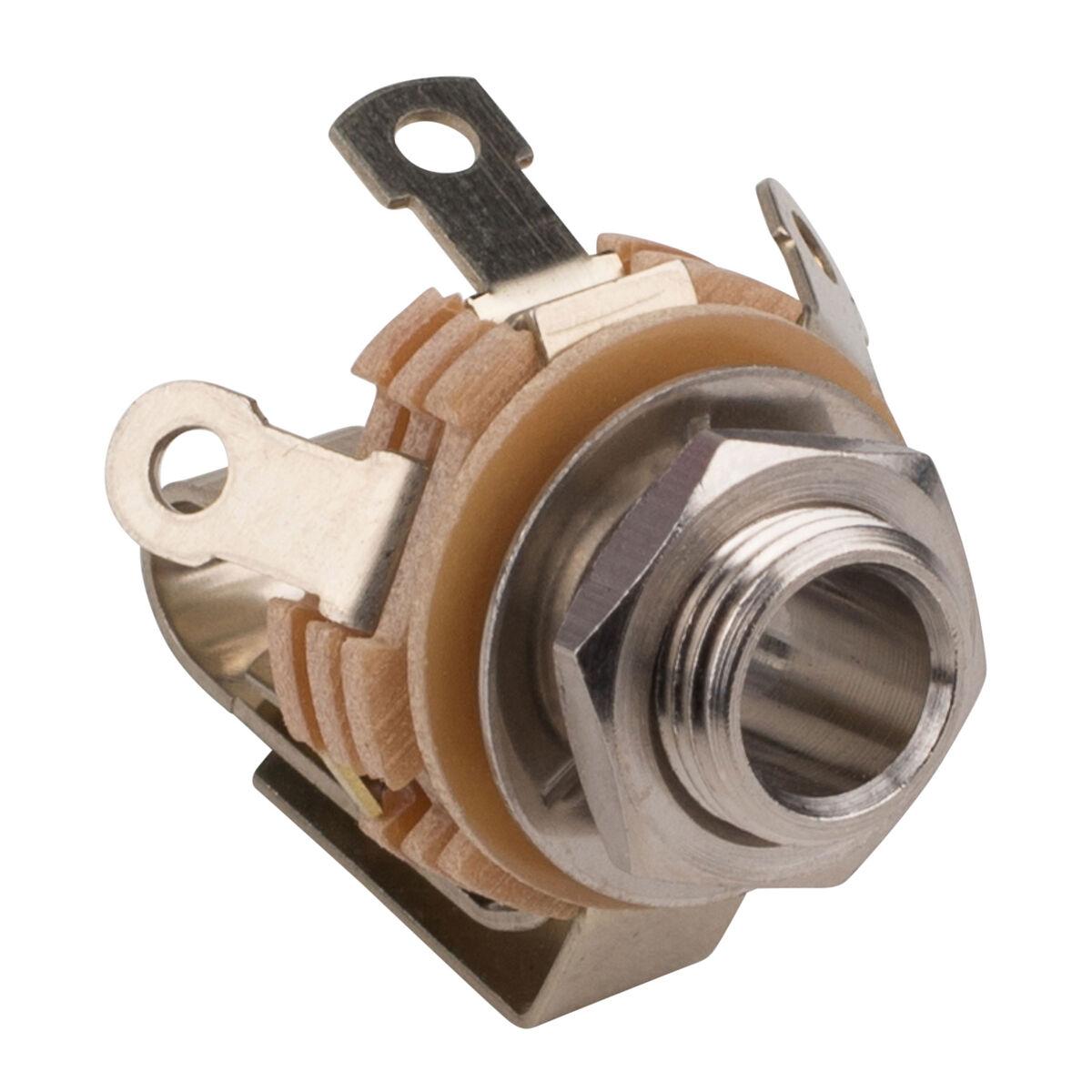 Switchcraft 12A 1/4" Mono Jack Female Panel Mount Tip Shunt