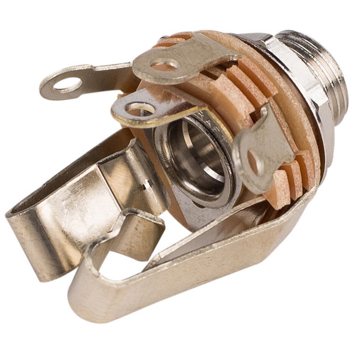 Switchcraft 13B 1/4" Stereo Jack Female Panel Mount Tip Shunt