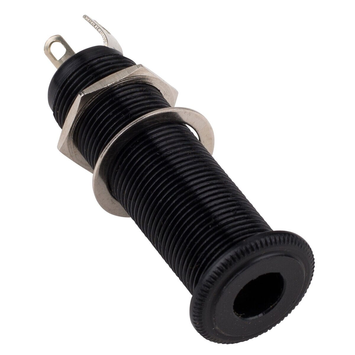 Switchcraft 155 1/4" Stereo Thick Panel Mount Jack Female Black Satin ...