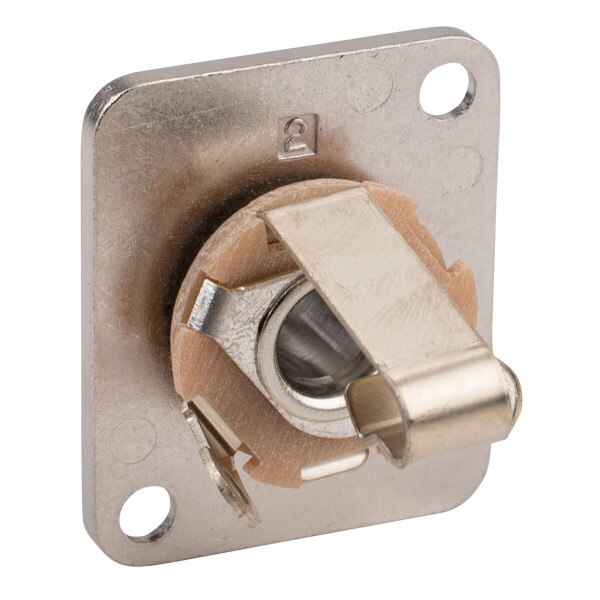 Switchcraft E11 1/4" Mono EH Panel Mount Jack Nickel