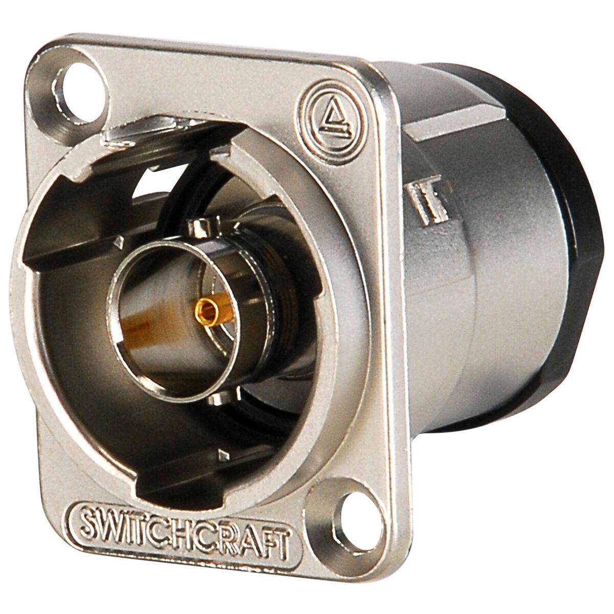 Switchcraft EHBNC2R BNC Recessed EH Panel Mount Connector with 4-40 Screws
