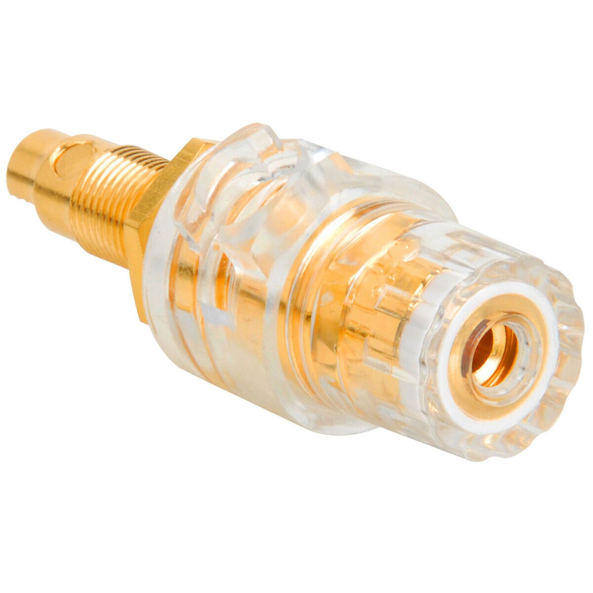 WBT 0735W Topline Fully Insulated Binding Post Banana Jack White