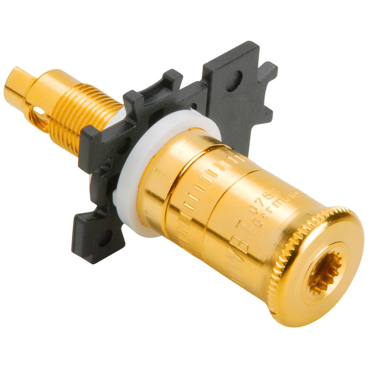 WBT 0763W Midline Binding Post Banana Jack White