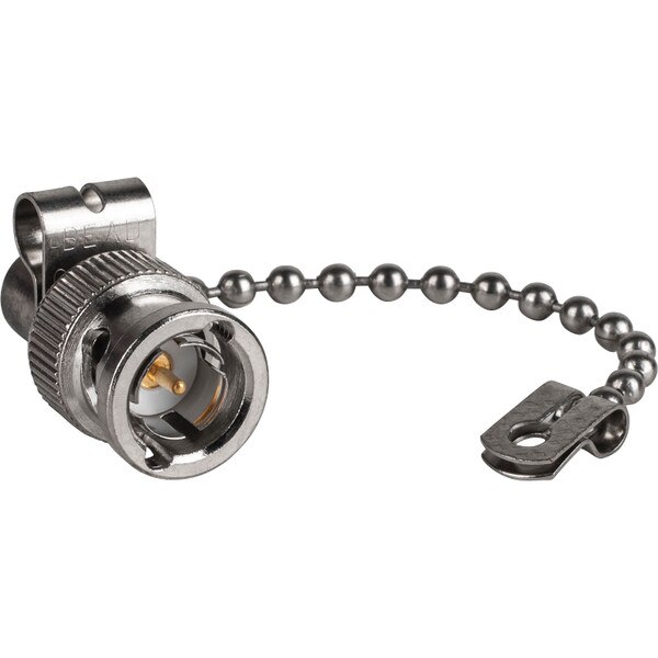 10-Pack BNC Male 75 Ohm Terminators with Chain