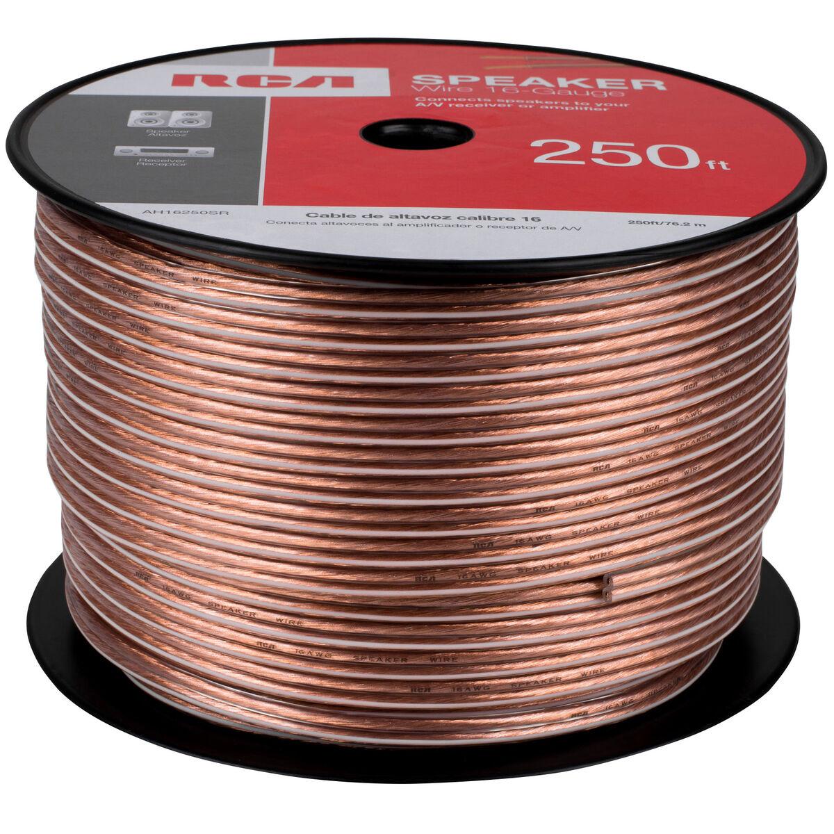 Audtek 16 AWG CCA Speaker Wire 100 ft. Spool