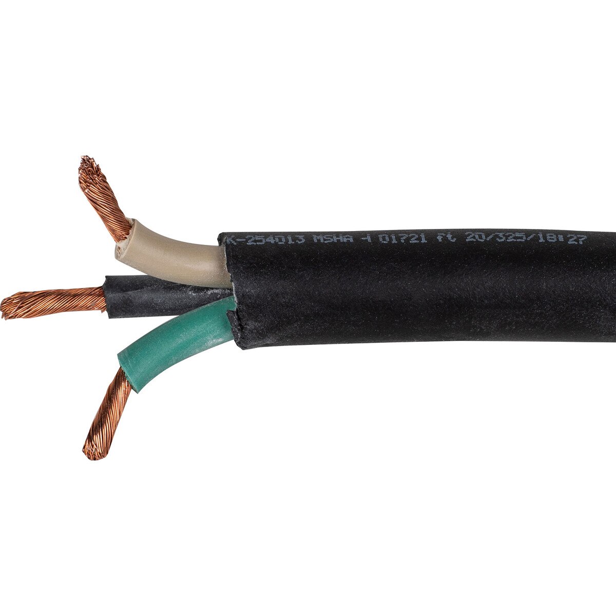 Consolidated 10 AWG 3C Portable AC Power Cable SJOOW 250 ft.