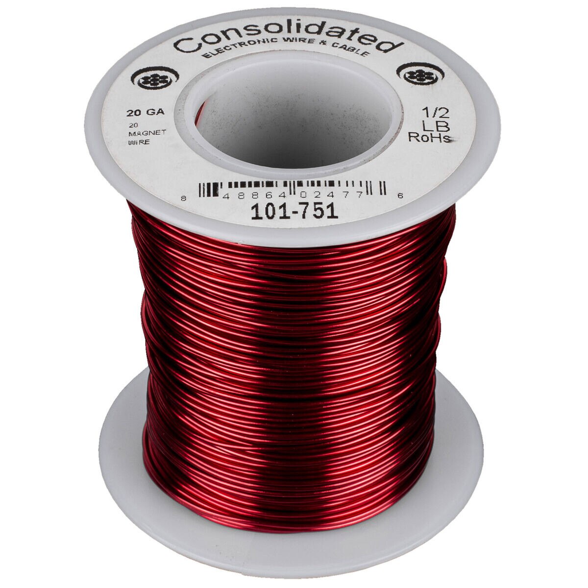 Consolidated 20 AWG Magnet Wire 1/2 lb. 160 ft.