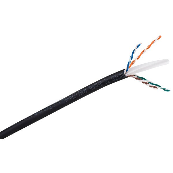 black copper cat6 cable