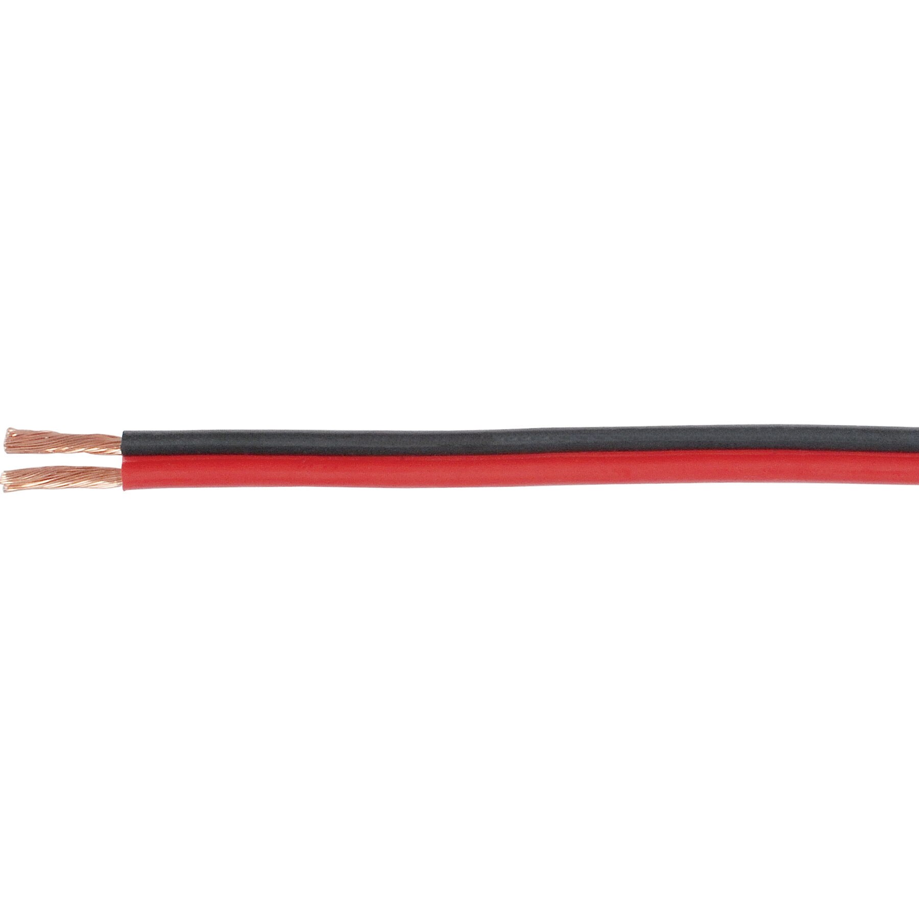 Power/Speaker Zip Cord Wire Bare Copper Strands 10 AWG 2-conductor 50 ...
