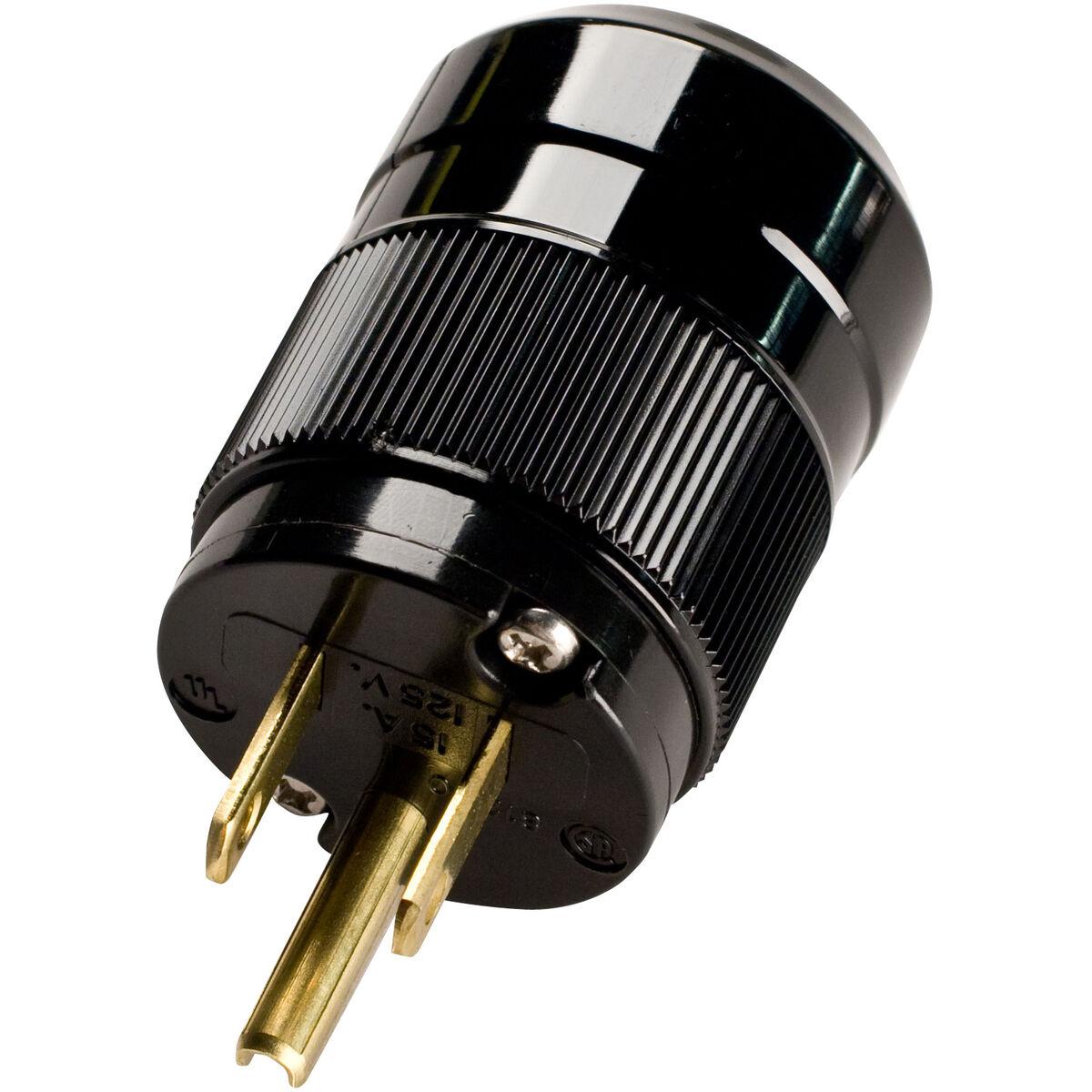 Wattgate 5266i Black Edison AC Power Connector