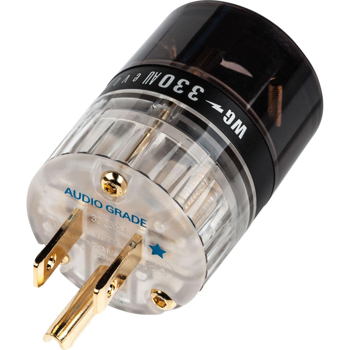 Wattgate 330 AU evo Clear Audio Grade Gold Plated Edison Power Connector