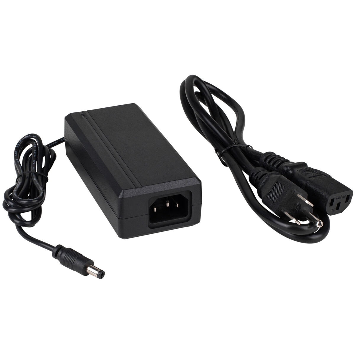 15V 4A DC Power Supply AC Adapter with 2.1 x 5.5mm Center Positive (+) Plug