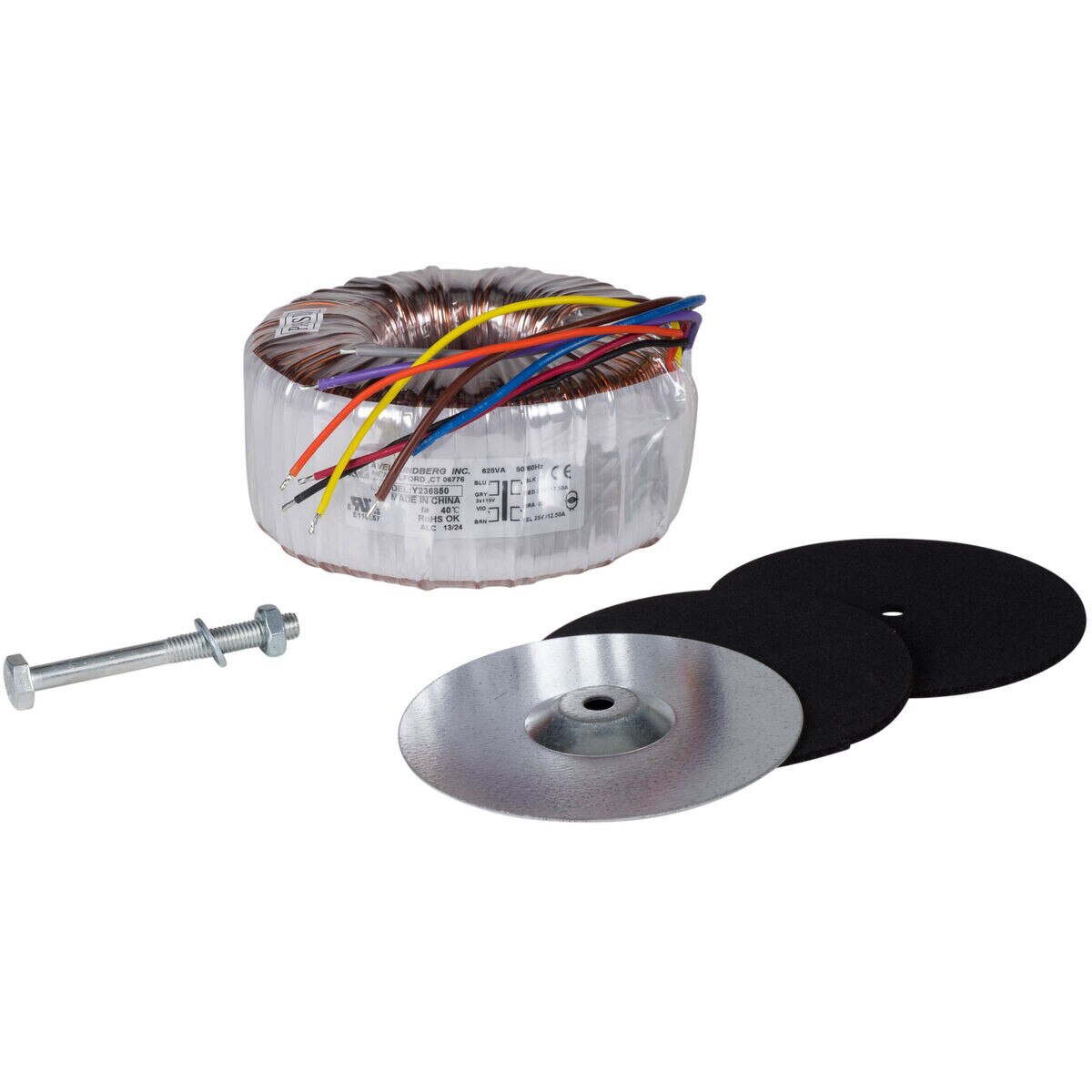 Avel Lindberg Y236850 625VA 25V+25V Toroidal Transformer