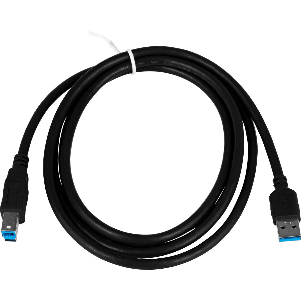USB 3.0 A Male to B Male 28/24 AWG Charge & Sync Cable 6 ft.