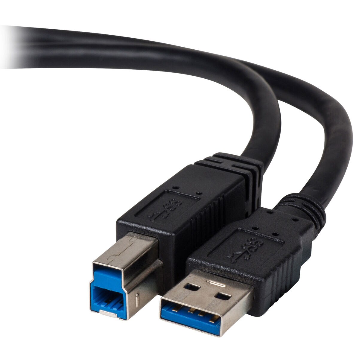 USB 3.0 A Male to B Male 28/24 AWG Charge & Sync Cable 6 ft.