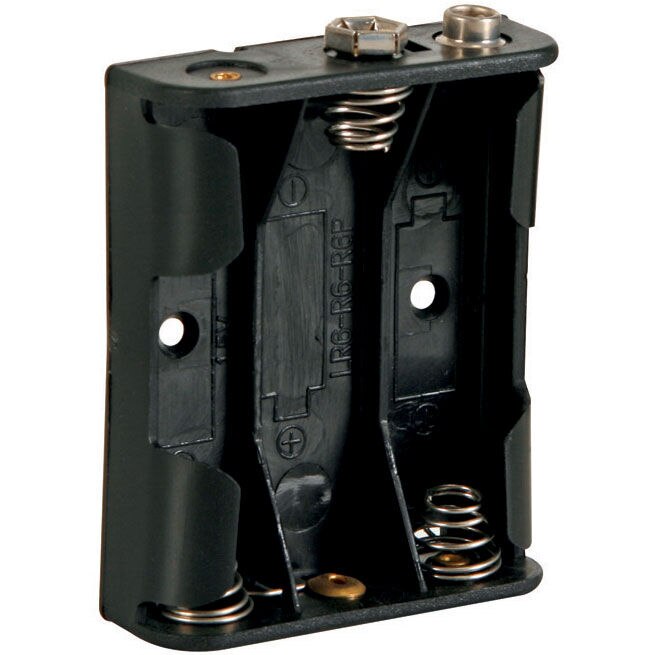 Parts Express 3 AA Cell Battery Holder
