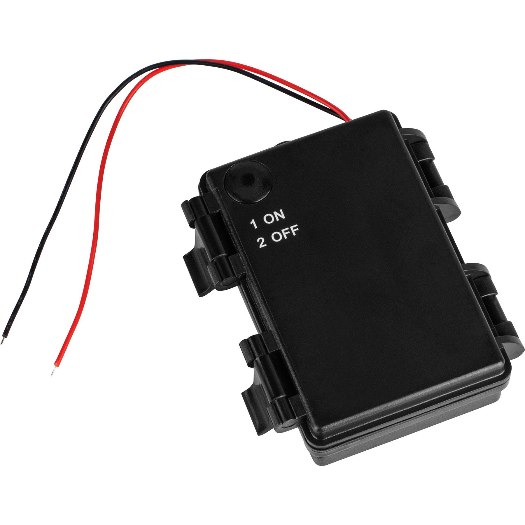 3 x AA Waterproof Battery Holder with Switch