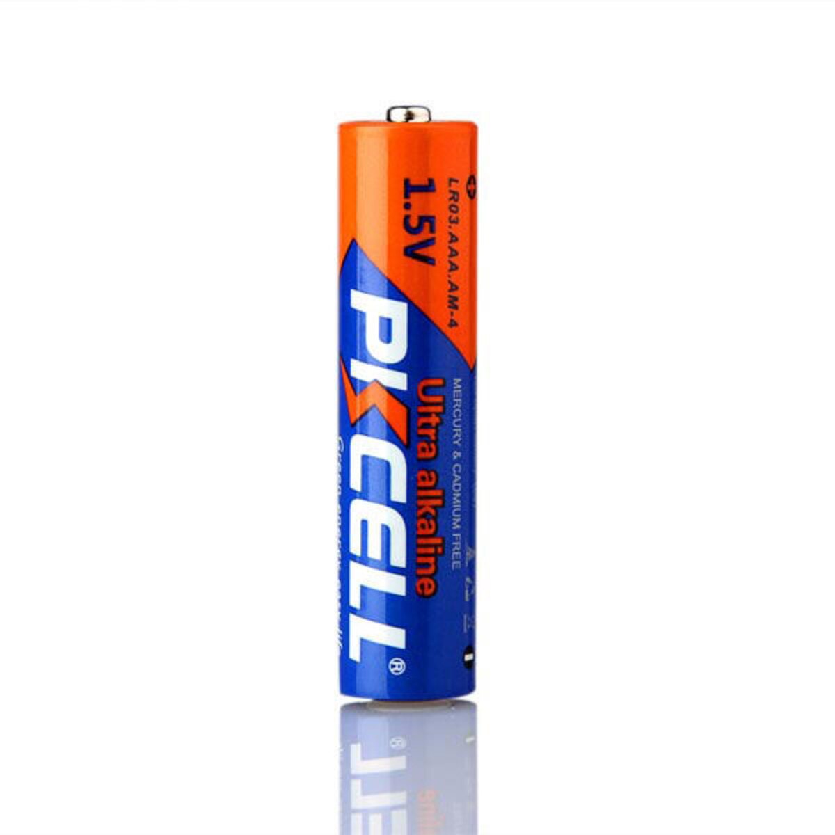 PKCELL 1.5V AAA Ultra Alkaline Battery 4-Pack