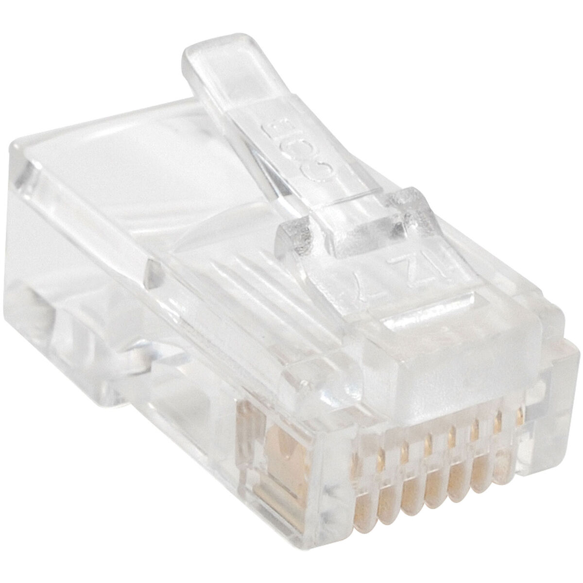 RJ45 8C Modular Connectors For Round Cable 10 Pcs.