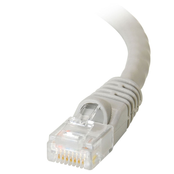 Cat 6 Computer Network Patch Cable 550 MHz 25 ft. Gray