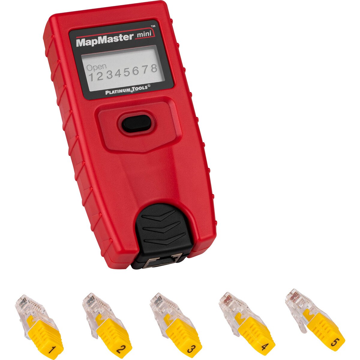 Platinum Tools T109C MapMaster mini RJ45 Cable Tester with 5 ID Only ...
