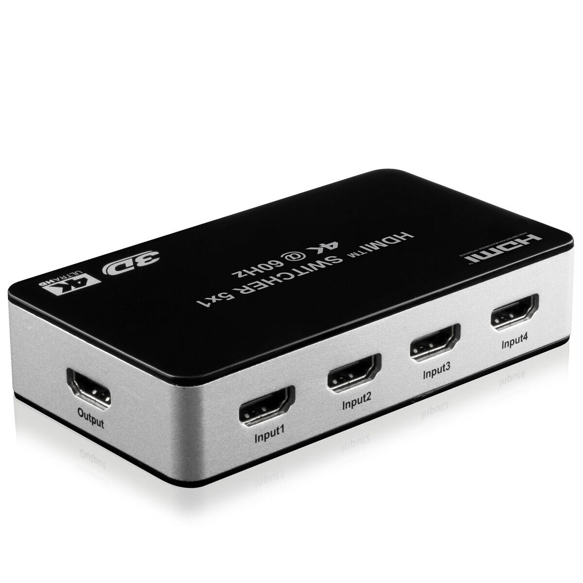 HDMI 2.0 Premium 4K 60 Hz 5-Input 1-Output HDCP 2.2 Switch with IR