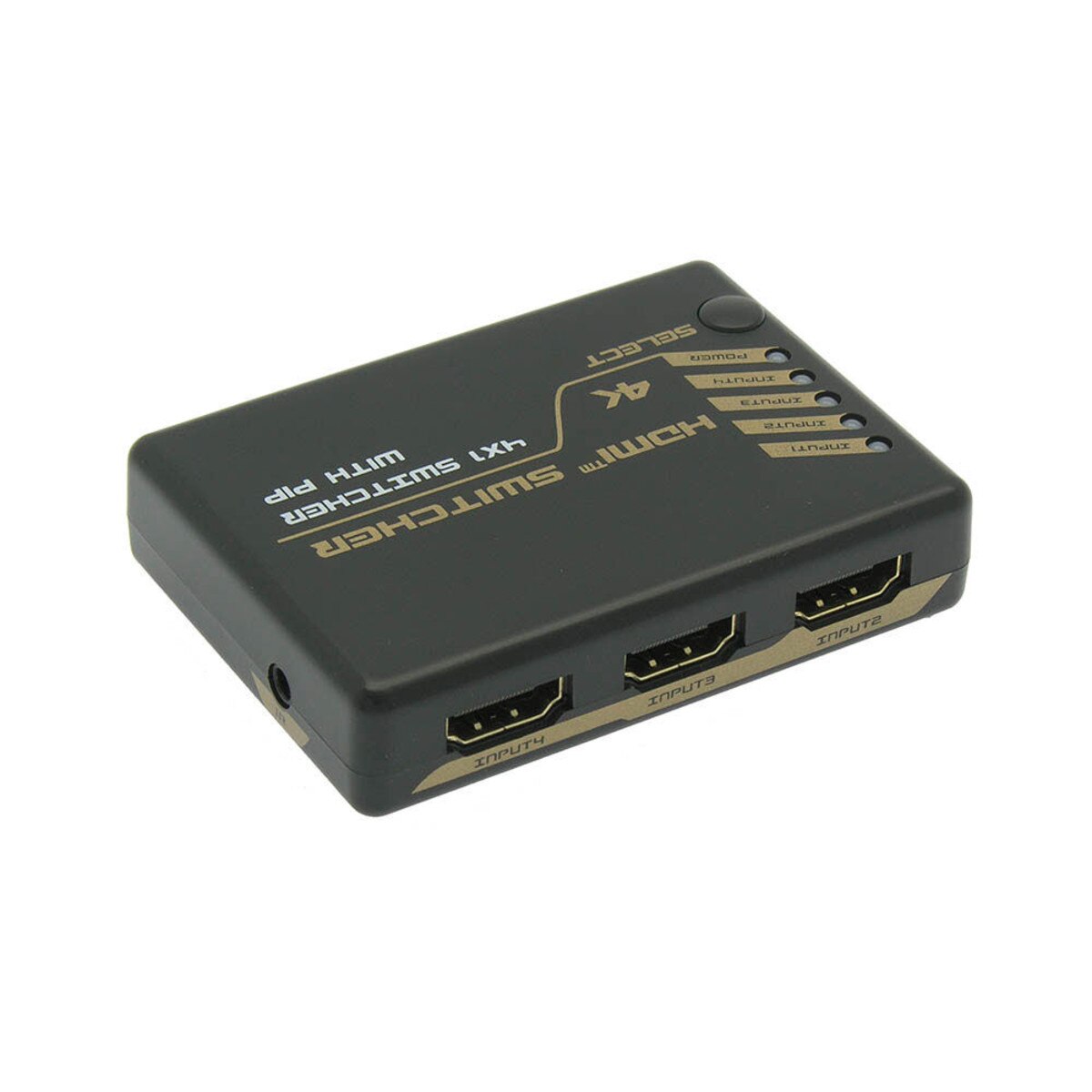 HDMI 1.4 4K 4-Input 1-Output HDCP 2.2 Switch With IR
