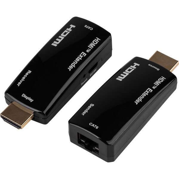 HDMI Extender 1080p Over Cat 6 Cable 50m / 164 ft.