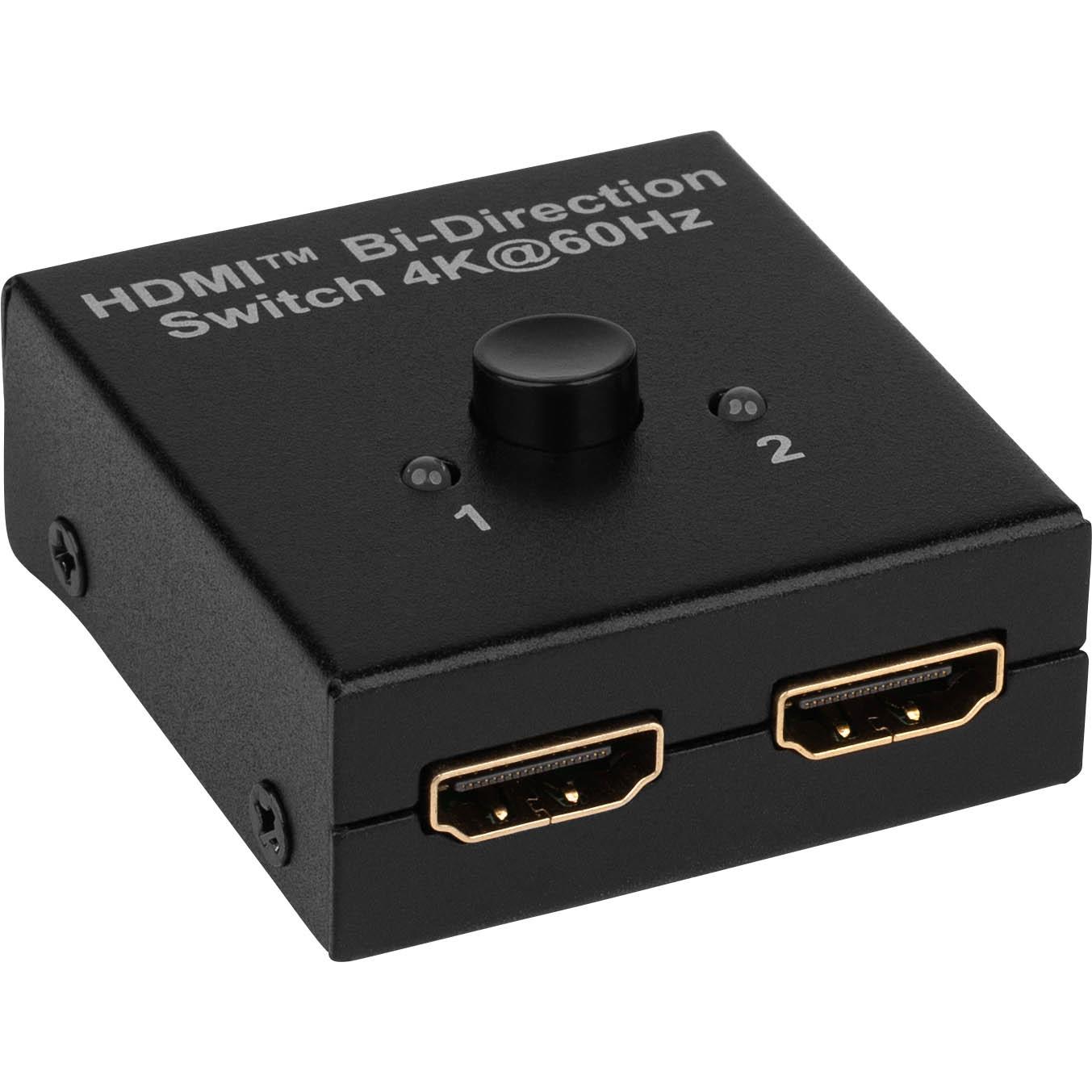 HDMI Bi-Directional Switch 2-in-1 Out or 1-in-2 Out