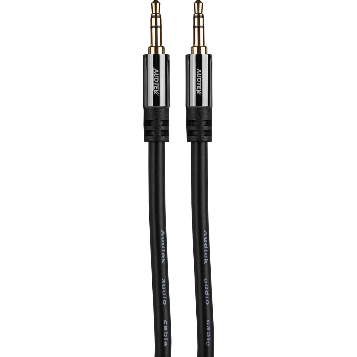 Audtek 35SMC-3 Premium Slim 3.5mm Stereo Male to Male Dual Shielded ...