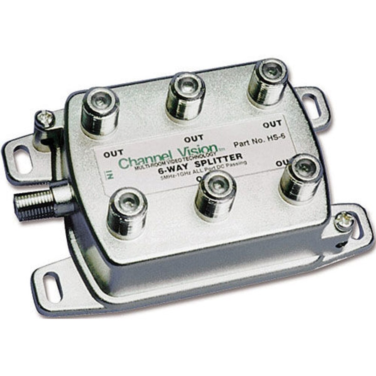 Channel Vision HS-6 6-Way Splitter/Combiner