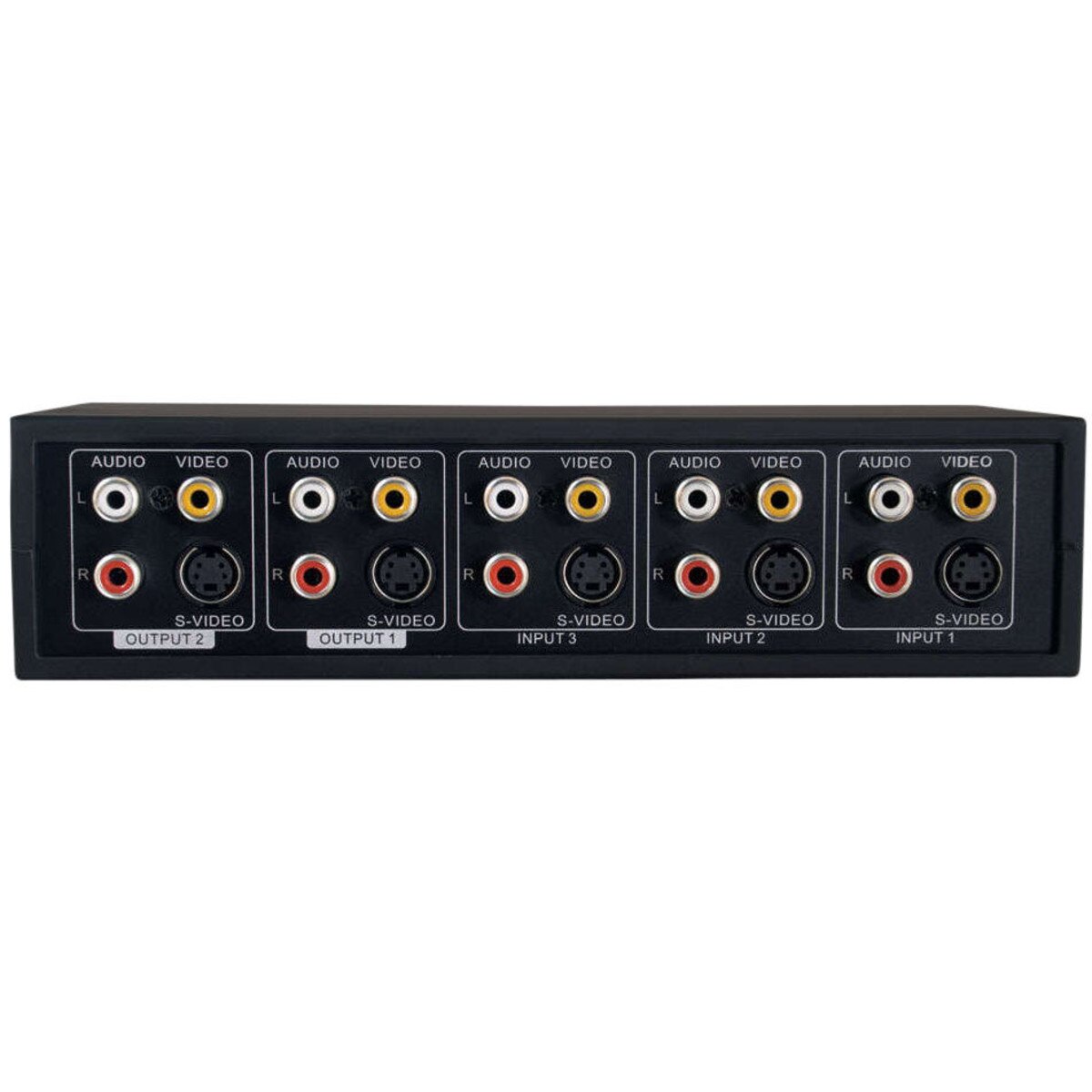 C2G 28750 Analog 4 x 2 A/V Source Selector Switch