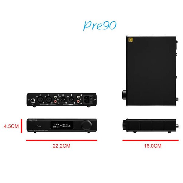 Topping Pre90 Analog High-Performance Stereo Preamp