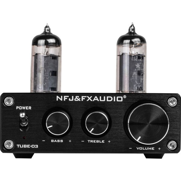 FX Audio TUBE-03 Tube Preamp with RCA Input Black
