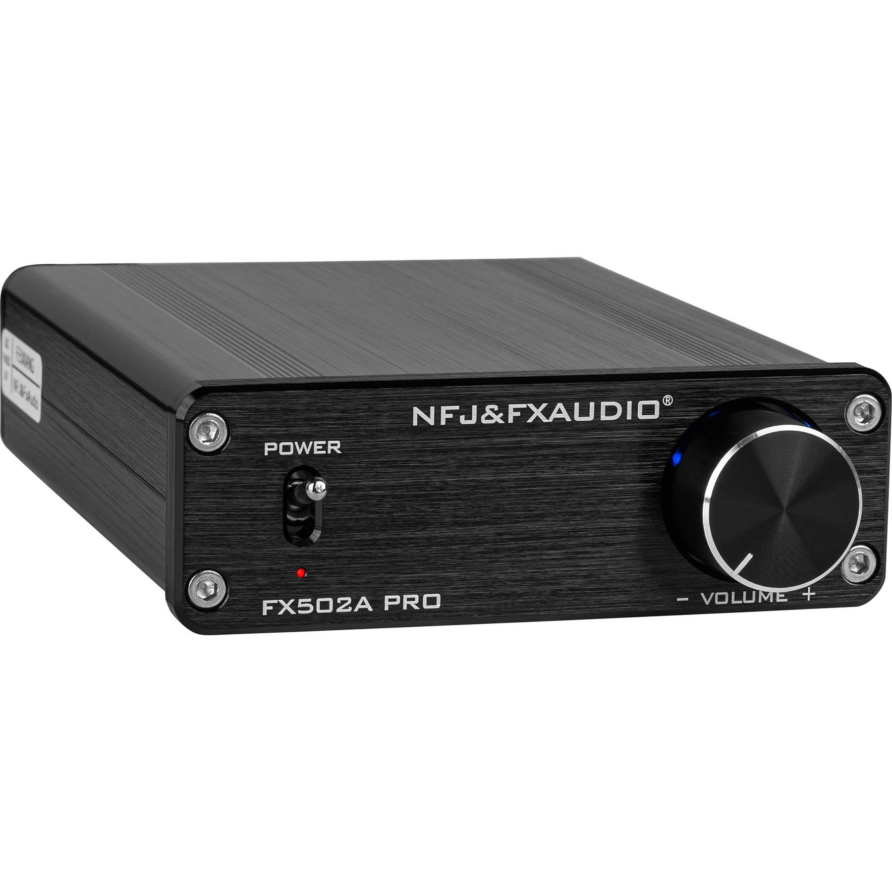 FX Audio FX-502A PRO Hi-Fi Stereo Amplifier 50 WPC Black