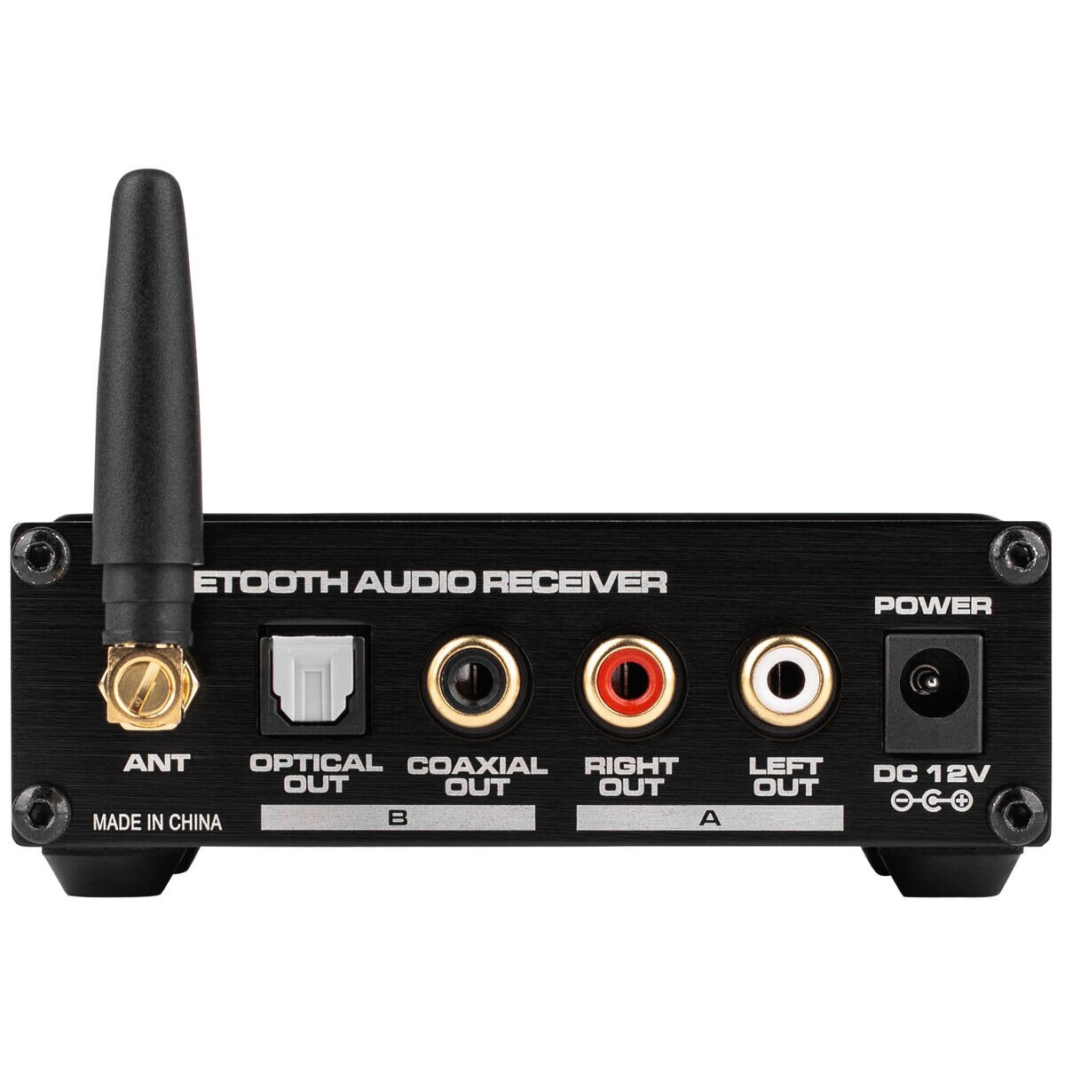 Dayton Audio BTR01 Bluetooth Audio Receiver with 24-bit/48 kHz Optical ...