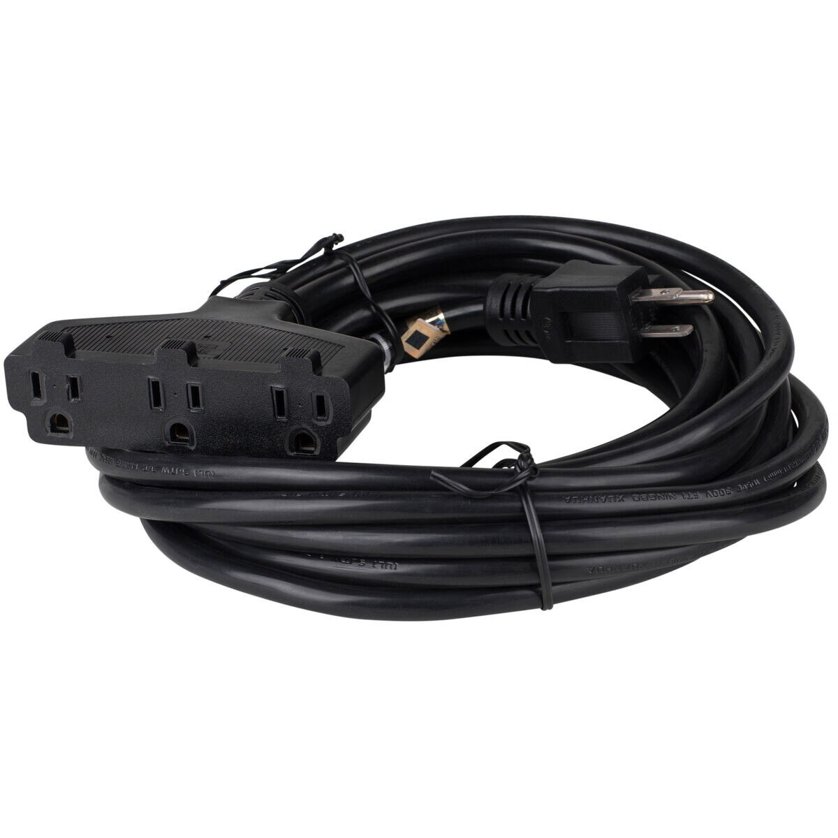 Talent PX14-25 PowerPlex 25 ft. 14/3 Triple-Tap Contractor Grade ...