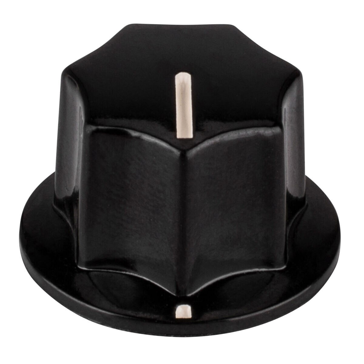 Phenolic Guitar / Amplifier Knob 0.95" - Black