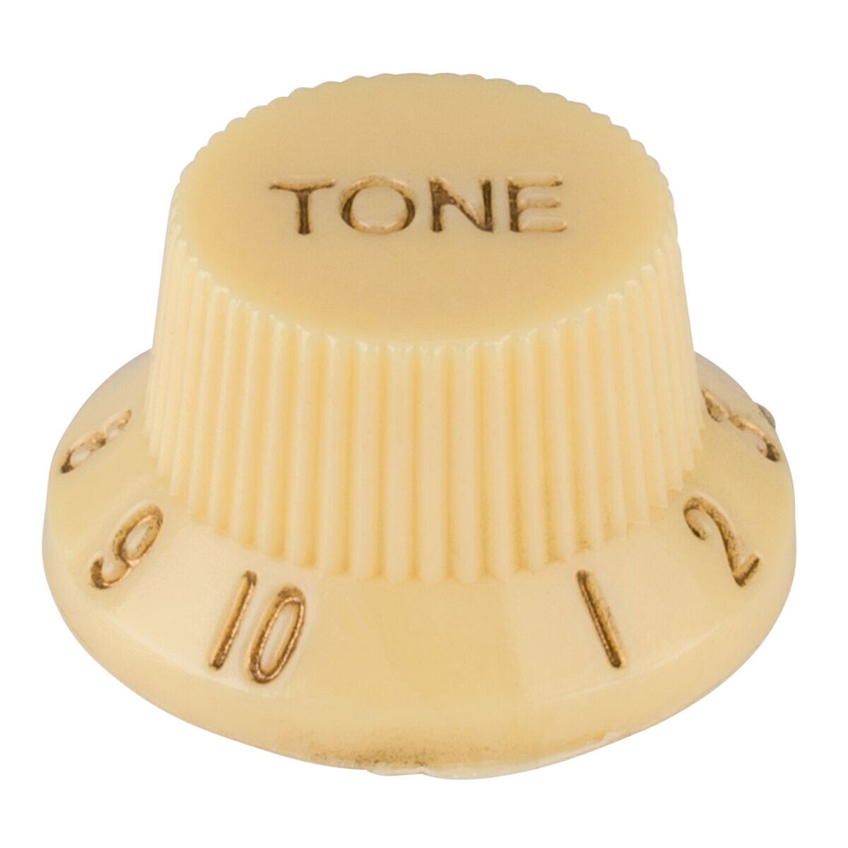 Guitar Tone Knob Solid Strat Bell Type 1" - Ivory