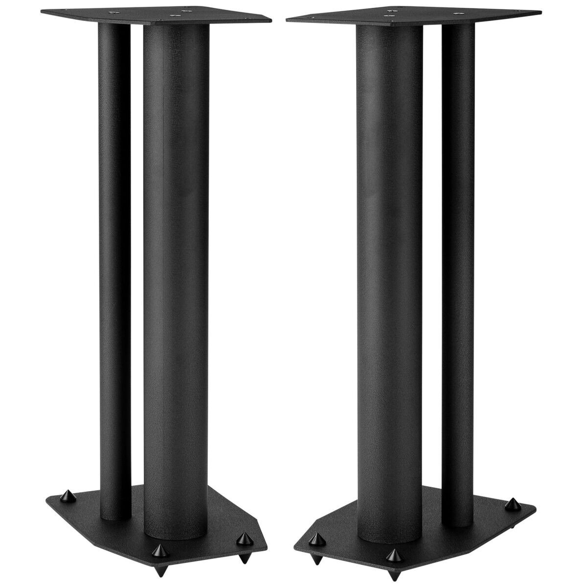 Dayton Audio 24" Universal Steel Speaker Stand Pair, Black