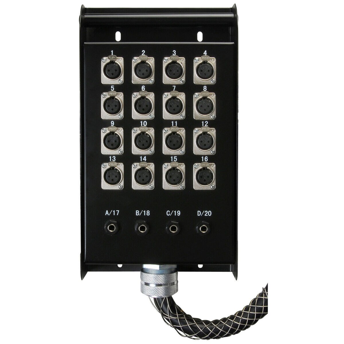 Talent SS164XQ150 Stage Snake 16x4 XLR Send TRS Return 150 ft.