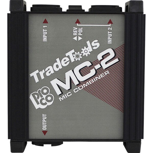 Pro Co MC2 2 to 1 Microphone Combiner