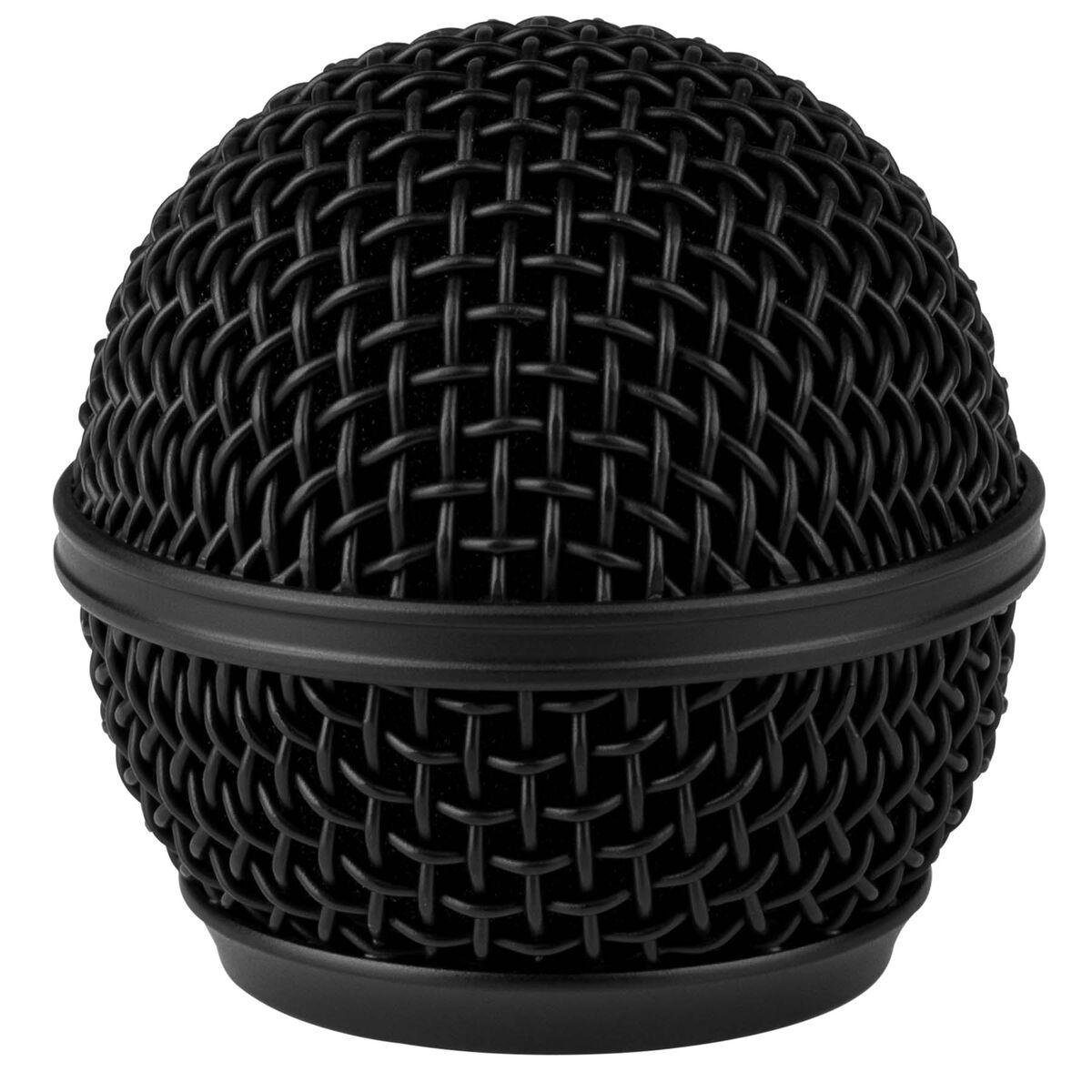 Talent DM-RGB Black Microphone Ball Head Mesh Grill for Shure SM58 ...