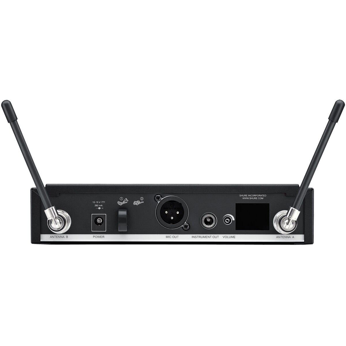 Shure BLX14R/MX53 H9 Half Rack Wireless System with MX153 Earset ...