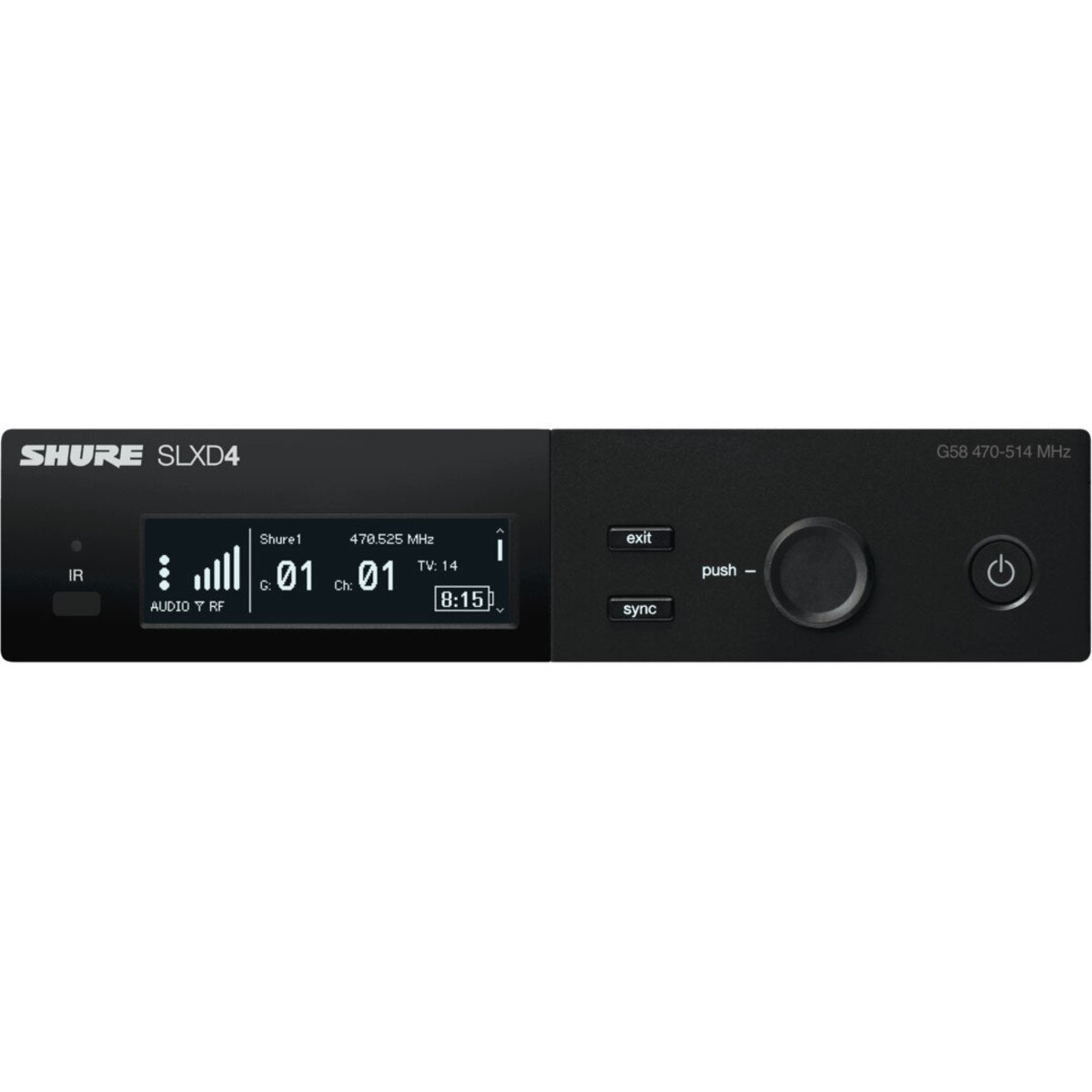 Shure SLXD4-J52 Digital Wireless Receiver